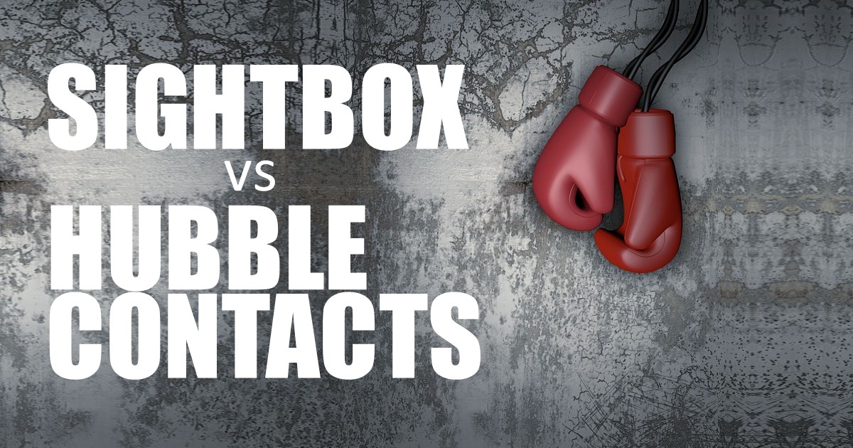 SightBox vs Hubble Contacts - Contact Lens King Blog